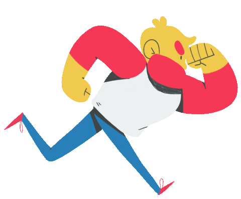 Animation Running Sticker by Yimbo for iOS & Android | GIPHY