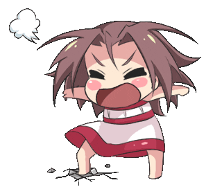 Angry Stomp Sticker by Jin for iOS & Android | GIPHY