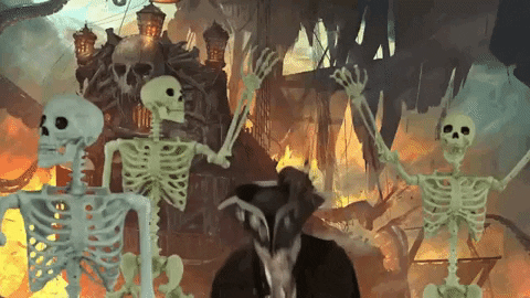 Scared Halloween GIF by Pirate's Parley - Find & Share on GIPHY