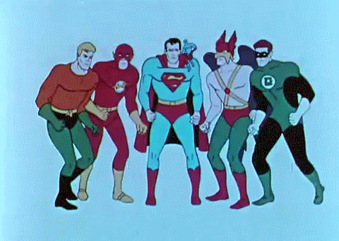 Justice League Vintage GIF - Find & Share on GIPHY