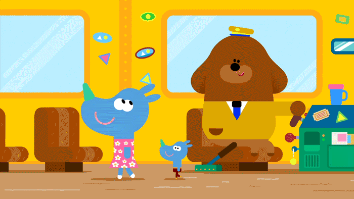 Tag Flirt GIF by Hey Duggee - Find & Share on GIPHY
