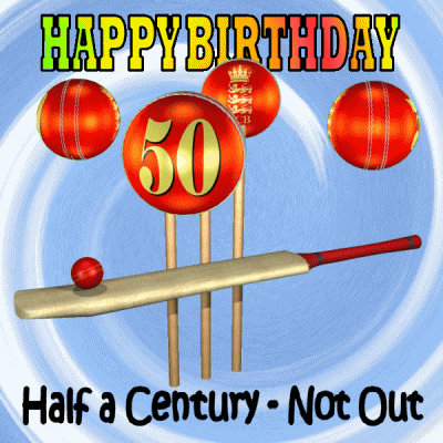 Cricket Happy 50Th Birthday GIF - Find & Share on GIPHY