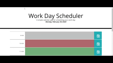 GitHub - tamaralynn/workday-scheduler