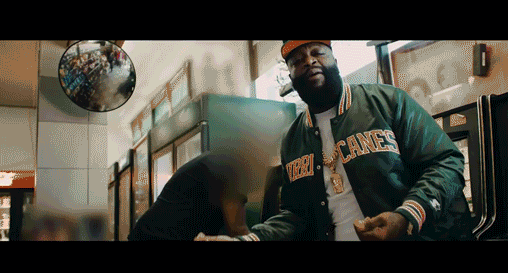 Rick Ross Canes GIF by Miami Hurricanes - Find & Share on GIPHY