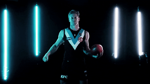 Aussie Rules Afl GIF by Port Adelaide FC - Find & Share on GIPHY