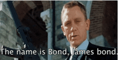 The Name Is Bond GIFs - Find & Share on GIPHY