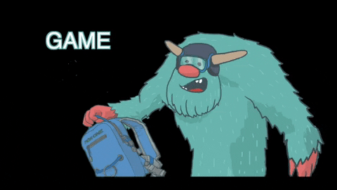 Yeti Snowboarding GIF by MDXONE - Find & Share on GIPHY