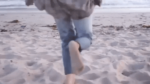 Sad Beach GIF by Rosie Darling - Find & Share on GIPHY