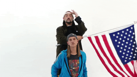 Jay And Silent Bob Viewaskew GIF by SmodCo - Find & Share on GIPHY