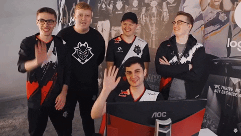 Friends Laughing GIF by G2 Esports - Find & Share on GIPHY