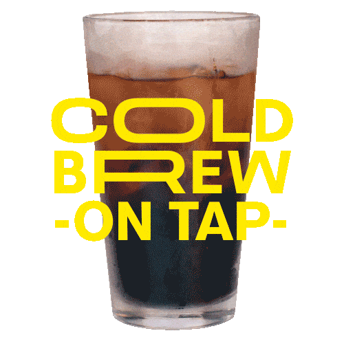 Iced Coffee Cold Brew Sticker by Barbarian for iOS & Android | GIPHY