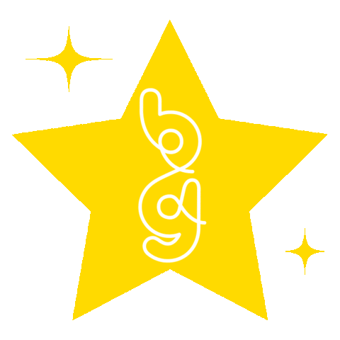 Yellow Star Sticker by Bubblegum Balloons for iOS & Android | GIPHY