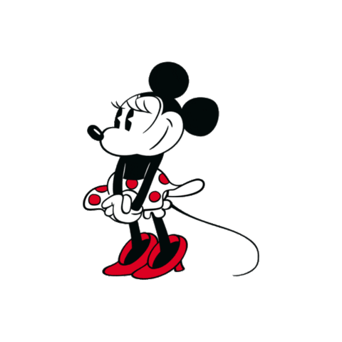 Minnie Mouse Dancing Sticker for iOS & Android | GIPHY