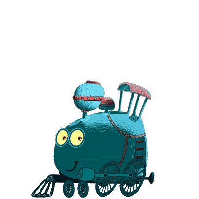 Train Choo Sticker by BabyTV for iOS & Android | GIPHY