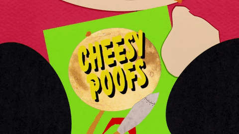 Cheesy Poofs GIFs - Get the best GIF on GIPHY