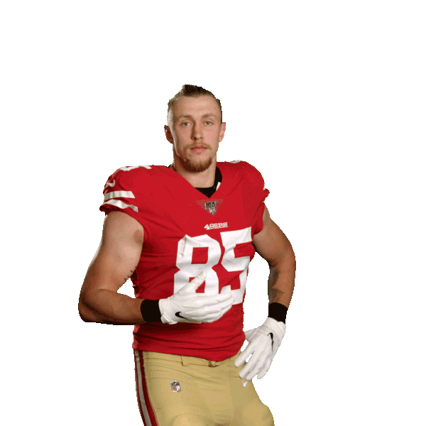 George Kittle Sticker by San Francisco 49ers for iOS & Android | GIPHY
