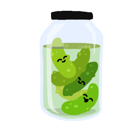 Pickle Cucumber Sticker by GumiPoni for iOS & Android | GIPHY