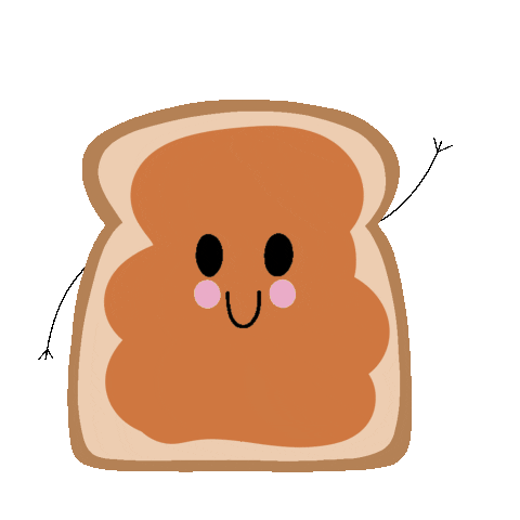 Good Morning Bread Sticker by Ceroseisocho for iOS & Android | GIPHY