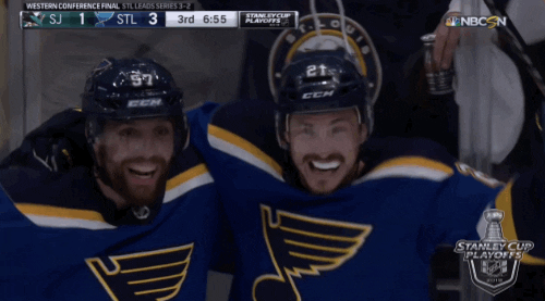 Happy Ice Hockey GIF by NHL - Find & Share on GIPHY