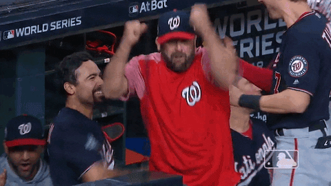 Excited Major League Baseball GIF by MLB - Find & Share on GIPHY