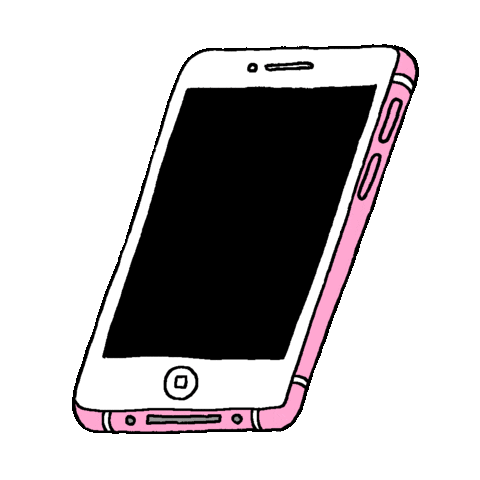 Work Phone Sticker by Bridget M for iOS & Android | GIPHY