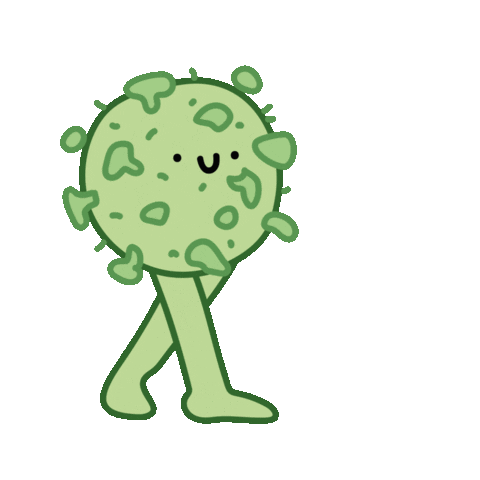 Walking Coming Sticker by TeaBag for iOS & Android | GIPHY
