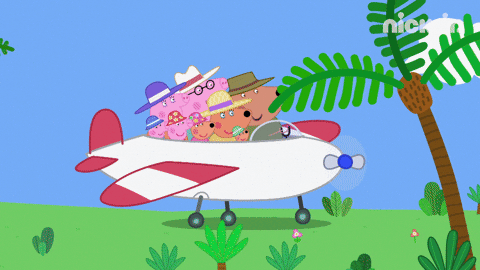 Flying Peppa Pig GIF by Nick Jr - Find & Share on GIPHY