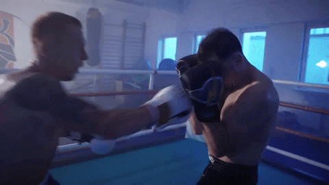 Fight Hitting GIF by ŁKS Łódź - Find & Share on GIPHY