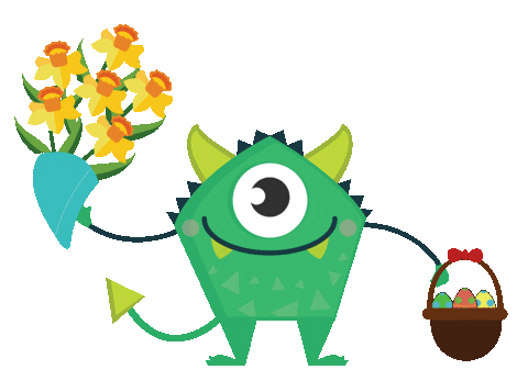 Monster Ziggy Sticker by Little Learners for iOS & Android | GIPHY