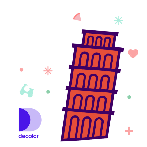 Travel Italy Sticker by Decolar for iOS & Android | GIPHY