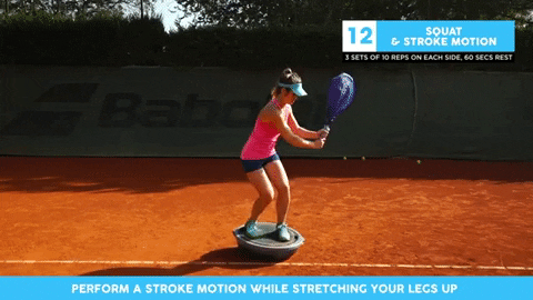Tennis Court Fitness GIF by fitintennis - Find & Share on GIPHY