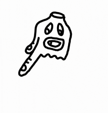 Ghost Hand GIF by Dan Flow Art - Find & Share on GIPHY