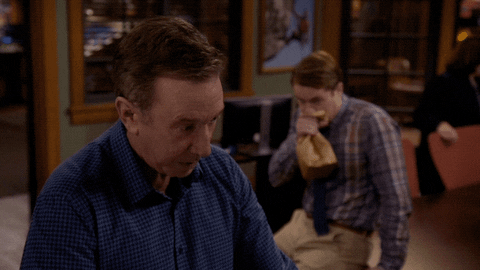 Tim Allen Bag GIF by Last Man Standing - Find & Share on GIPHY