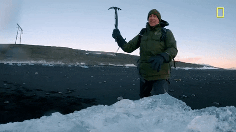 Bear Grylls Iceland GIF by National Geographic Channel - Find & Share ...