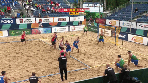 Beach Handball 360 GIF by Dansk håndbold - Find & Share on GIPHY