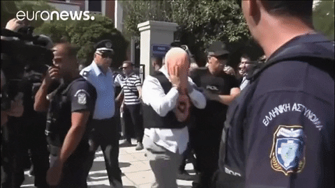 Arrest GIF by euronews - Find & Share on GIPHY