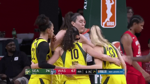 Basketball Good Job GIF by WNBA - Find & Share on GIPHY