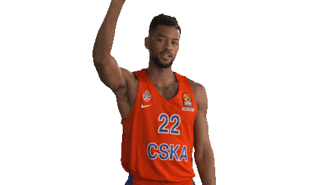 Cska Moscow Basketball Sticker by EuroLeague for iOS & Android | GIPHY