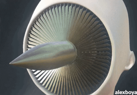 3D 2D GIF by Alex Boya - Find & Share on GIPHY