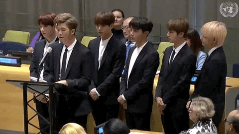 Bangtan Boys Youth2030 GIF by United Nations - Find & Share on GIPHY