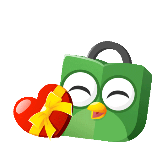 Tokopedia Valentine Sticker by Tokopedia for iOS & Android | GIPHY