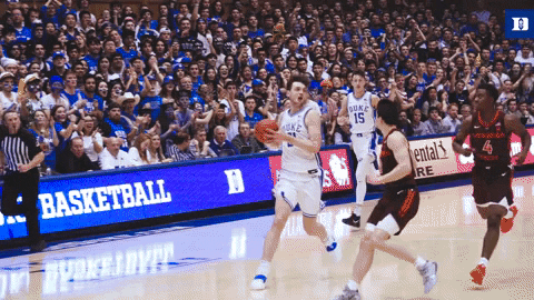 Ncaa Sports College GIF by Duke Men's Basketball - Find & Share on GIPHY