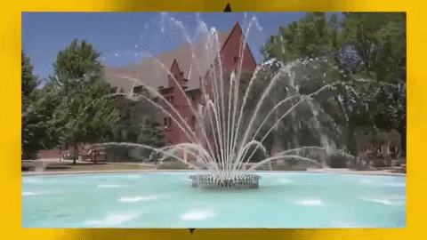 College Fountain GIF by UW-Milwaukee - Find & Share on GIPHY