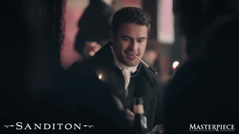 Theo James Smile GIF by MASTERPIECE | PBS - Find & Share on GIPHY