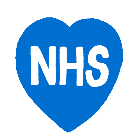 National Health Service Care Sticker by Matt Joyce for iOS & Android ...