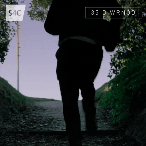 Run Reaction GIF by S4C - Find & Share on GIPHY