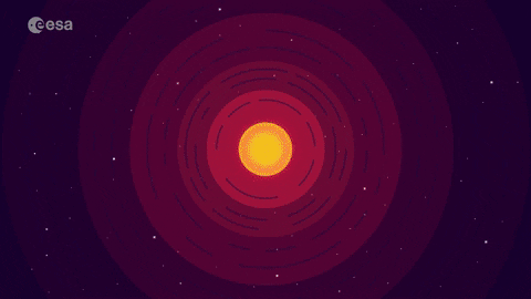 Solar Storm Animation GIF by European Space Agency - ESA - Find & Share ...