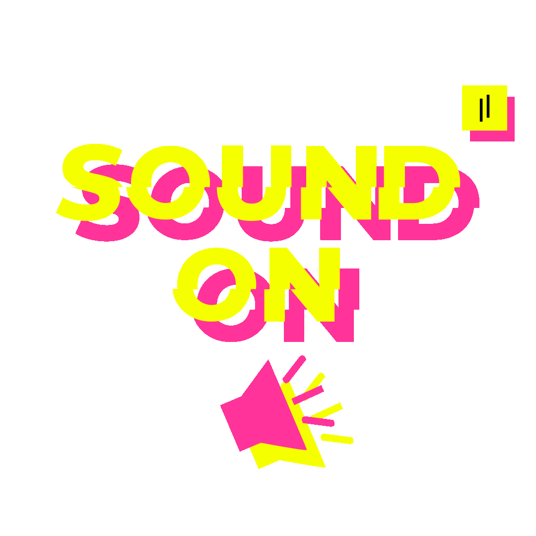 Volume Up Soundon Sticker by Rebellion for iOS & Android | GIPHY