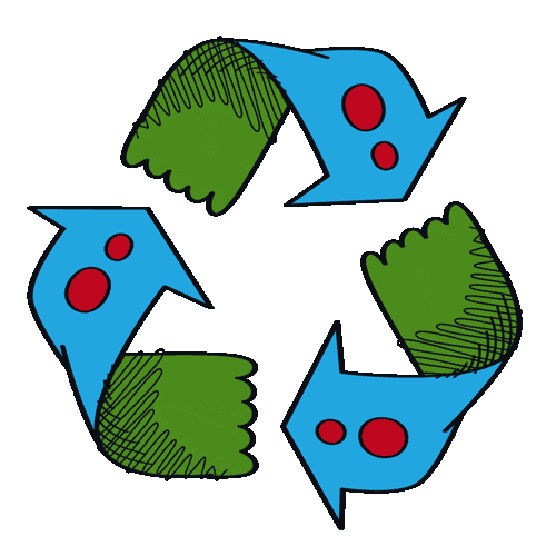 Recycle Sticker by Sneaker Con for iOS & Android | GIPHY