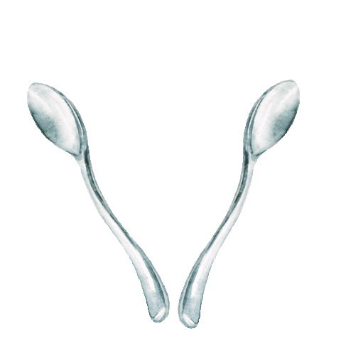 Cheers Spoons Sticker by Two Good Yogurt for iOS & Android | GIPHY